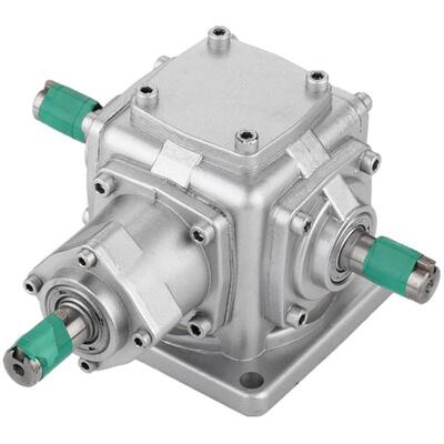 厂家供应T7系列转向器非标转向箱螺旋伞齿轮减速箱换向器齿轮箱