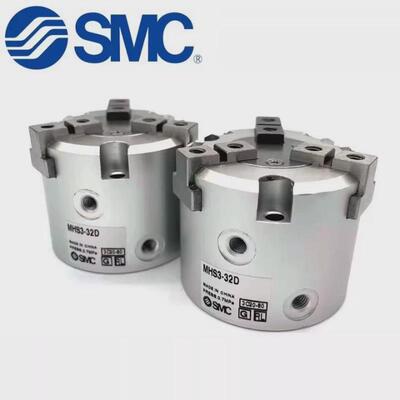 smc气缸夹紧爪mhs2/3/4/mhsl3-16/20/25/32/40/50/63/80/100/125d