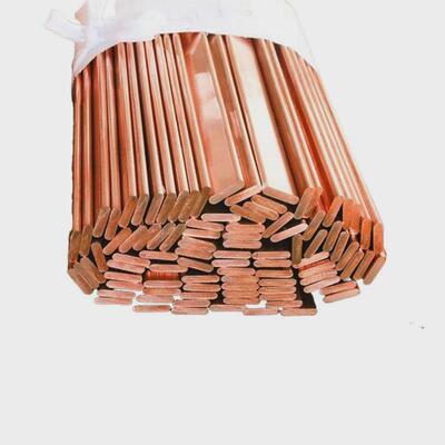 紫铜排现货供应扁机房接地用t2铜排铜条散热紫铜排导电条加工