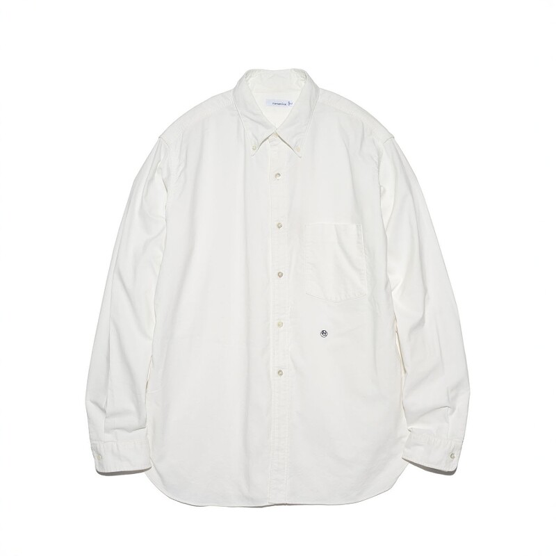 nanamica Button Down Wind Shirt 25SS日产复古宽松刺绣牛津衬衫