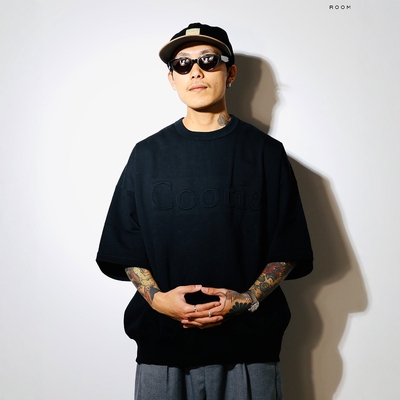 COOTIE天竺棉LOGO重磅短袖卫衣