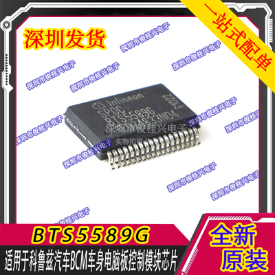 BTS5589G适用于科鲁兹汽车BCM车身电脑控制模块芯片送BAT54二极管