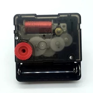 红色霸王机芯批发 静音高品质机芯 时钟挂钟石英钟表芯 轴长13mm