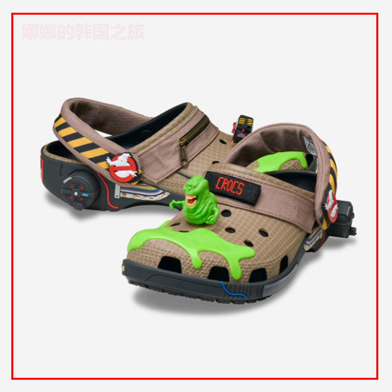 韩国代购Crocs洞洞鞋卡骆驰Ghostbusters联名款男女沙滩鞋211414