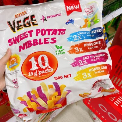 澳洲代购直邮 Vege Chips Multi 多口味混合蔬菜条薯片礼袋装