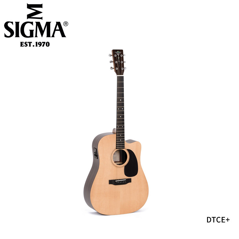 Sigma吉他 SE系列 DTCE 电箱民谣木吉他