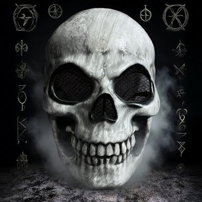 万圣节新款骷髅头面具