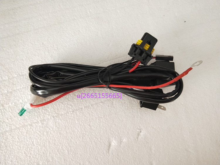 摩托车氙气灯线组 伸缩灯透镜摆角灯通用款线组12V H4变光线组