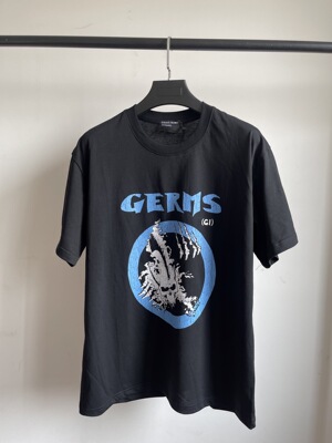 纯原顶板ERD忧郁的富二代恐龙鬼手纯棉圆领字母印花短袖T恤男女