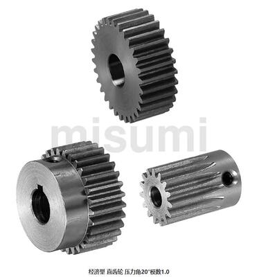米思米 直齿轮 GEAB2.0 GEABB2.0 GEABG2.0 GEAHB2.0 GEAHBB2.0