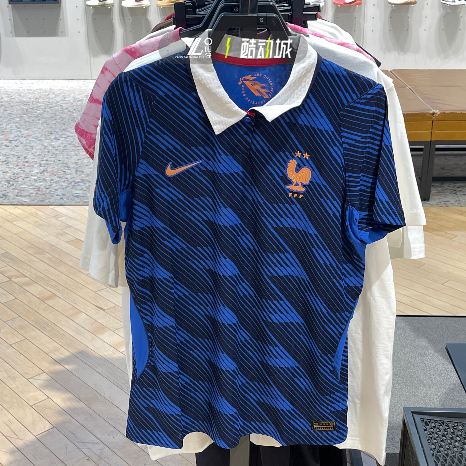 NIKE耐克Aero-FIT女子足球球衣赛季夏季新款POLO短袖 IB5248-480