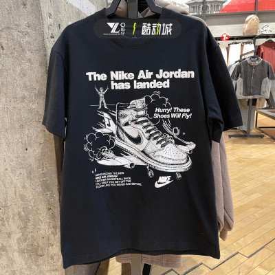 专柜正品Jordan女子休闲运动短袖