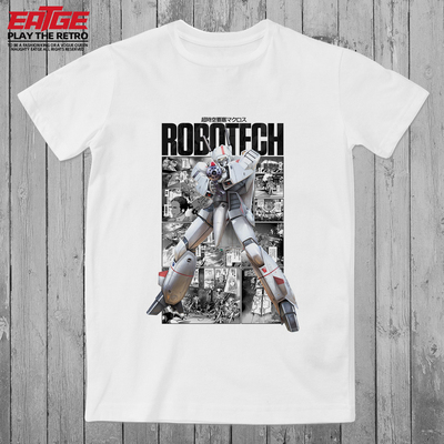 太空堡垒骷髅号战机T恤