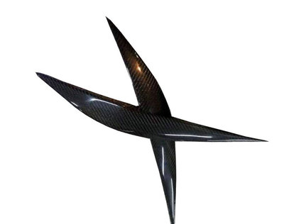 适用于宝马新3系 F30 F35 320i 320li 325li 328i 碳纤维改装灯眉