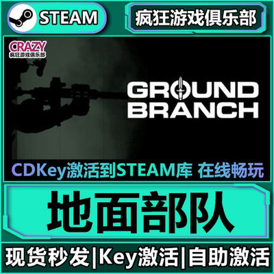 Steam地面部队GROUNDBRANCH游戏