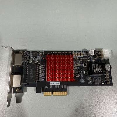 咨询I350T2-POE PCIe4x双口千兆POE供电网卡英议价