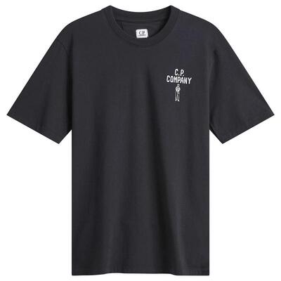 海外代购CPCOMPANY/康柏力男士T恤圆领印花休闲日常百搭基础款