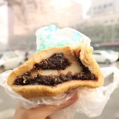 牛街白记小吃招牌驴打滚