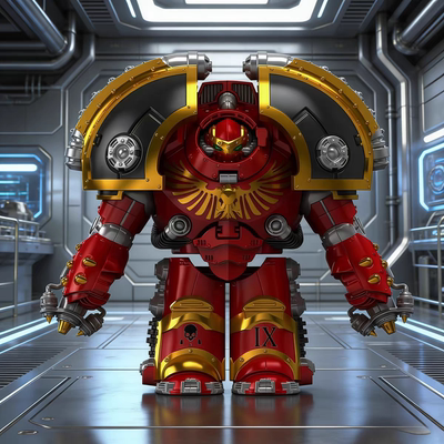 战锤40k星际战士阿斯塔特火蜥蜴土星终结者积木拼装人仔手办人仔