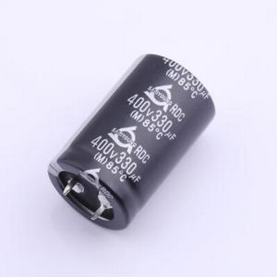 RDC 400V330 25.4*40 牛角型电解电容 330uF ±20% 400V 插件,D25