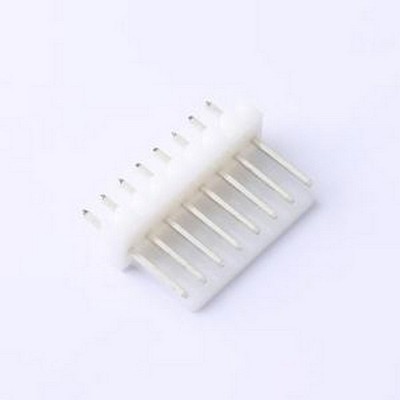 HDGC2543WV-8P-2 线对板针座 1x8P 间距:2.54mm 直插 插件