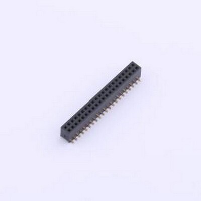 X1321FVS-2x21-C43D48 排母 间距:1.27mm 2x21P 立贴 SMD,P=1.27m
