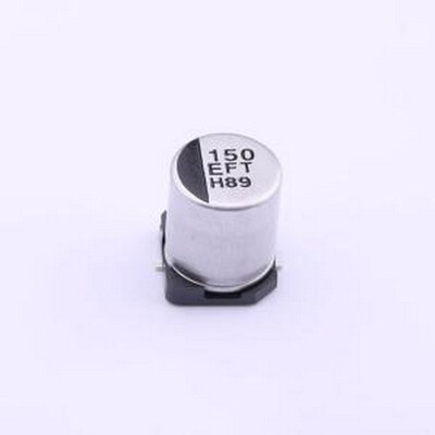 EEEFTE151XAP 贴片型铝电解电容 150uF ±20% 25V SMD,D6.3xL7.7m
