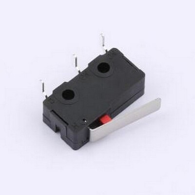 3JWD-HDZB-L16-R 行程开关 19.8*6.5*10.6 微动开关 弯插-3P,19.8