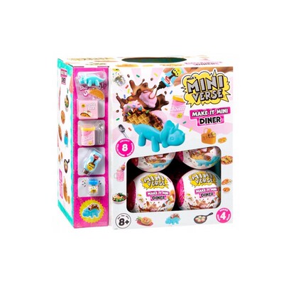 miniverse迷你食物MGA玩具微缩2025款美食物热狗盲盒儿童手工diy