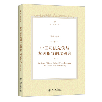 中国司法先例与案例指导制度研究 北大法学 北京大学旗舰店正版