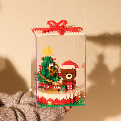 圣诞小熊同学闺蜜情侣送礼礼品