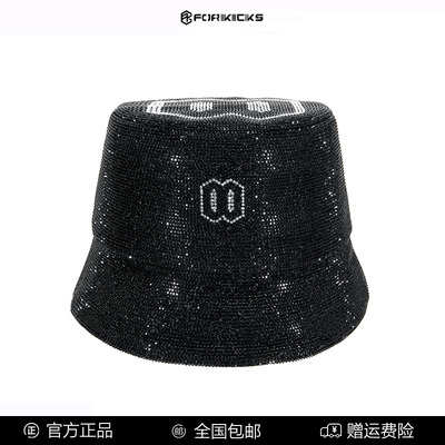 韩系满钻字母渔夫帽显脸小