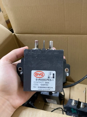 比亚迪继电器300A 12-24v 型号：EVR300CPES-1
