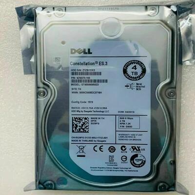 DELL MD3860i MD3820 MD3800f MD3660 MD3400 4T SAS 3.5硬盘