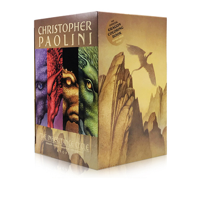 英文原版 龙骑士系列四部曲 伊拉龙 遗产四部曲 Inheritance Cycle Trade 4册盒装 Eragon, Eldest, Brisingr, Inheritance