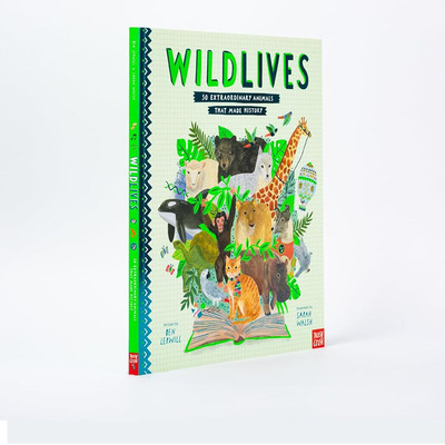 WildLives 创造历史的50种非凡动物 Inspiring Lives系列 英文原版 儿童动物科普图画书 Nosy Crow大嘴鸟
