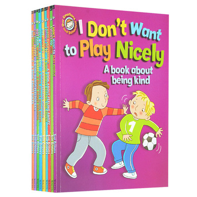 英文原版绘本 Our Emotions and Behaviour Pack 9册 儿童情绪行为控制教养教育绘本