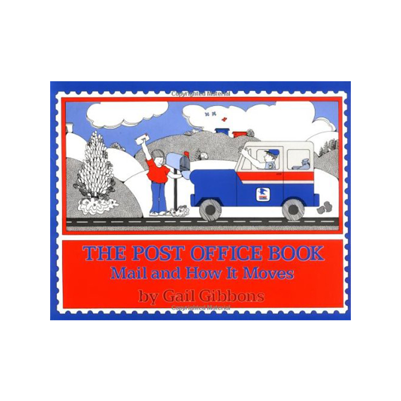 英文原版 Post Office Book盖尔吉本斯少儿百科 Gail Gibbons儿童启蒙读物知识类科普绘本图画书_虎窝淘