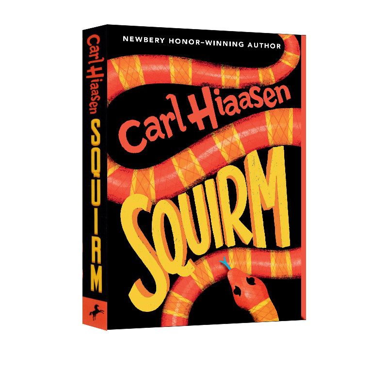 英文原版 Squirm儿童经典文学小说读物 Carl Hiaasen经典作品_虎窝淘