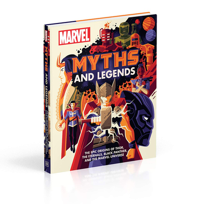 英文原版 DK Marvel Myths and Legends 漫威神话和传说 超级英雄和漫威宇宙史诗起源 全彩精装绘本
