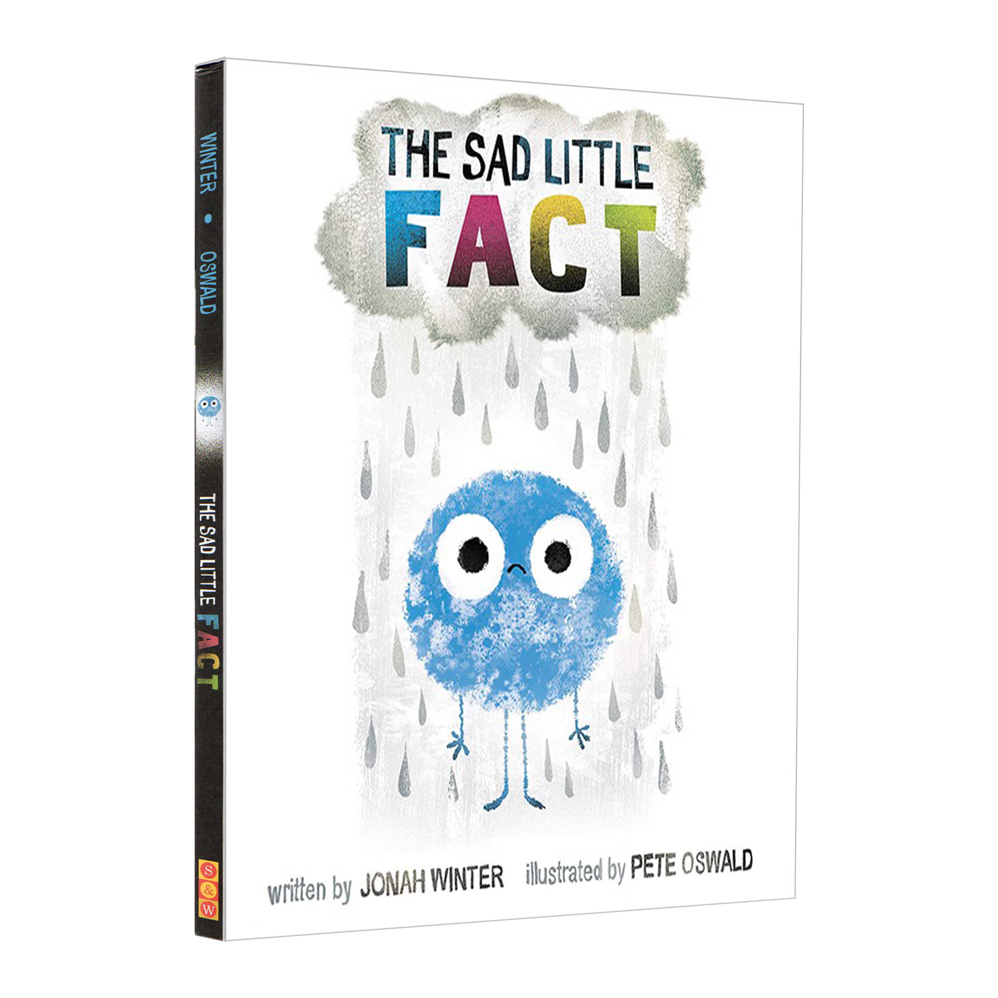 英文原版 The Sad Little Fact精装可悲的真相 Jonah Winter作品儿童情感品格培养启蒙故事绘本_虎窝淘