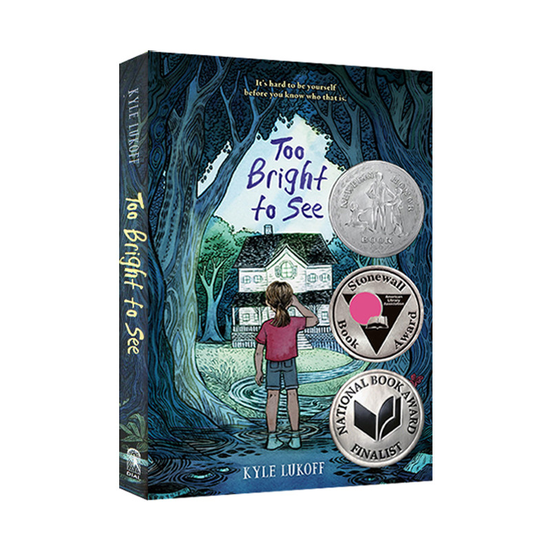 英文原版 Too Bright to See强光炫目精装 2022纽伯瑞银奖儿童冒险悬疑小说青少年英语提升课外读物_虎窝淘