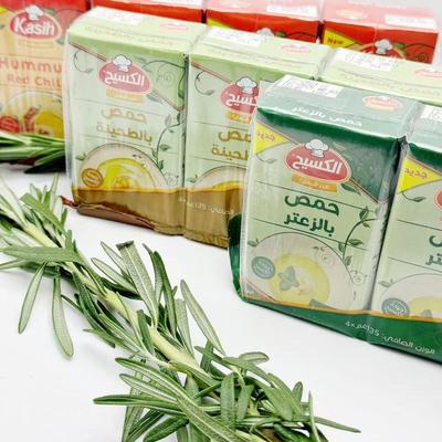 Humus Tahina三角豆酱鹰嘴豆泥豆酱蘸酱胡姆斯135G多口味鹰嘴豆酱