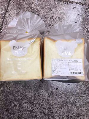 原味方包 切片面包PLAIN TOAST 300g8片涂抹奶酪 面包片