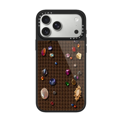 CASETiFY缀饰宝石粗花复古手机壳