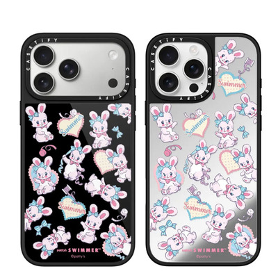 CASETiFY蝴蝶结兔子艺术家手机壳