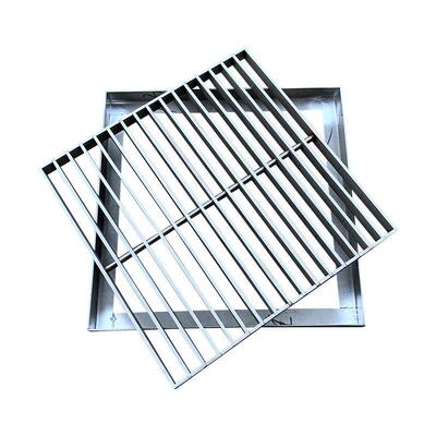 The maintenance platform is plugged into the steel grating