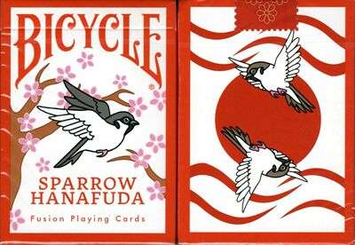 默默纸牌bicycle花雀美国