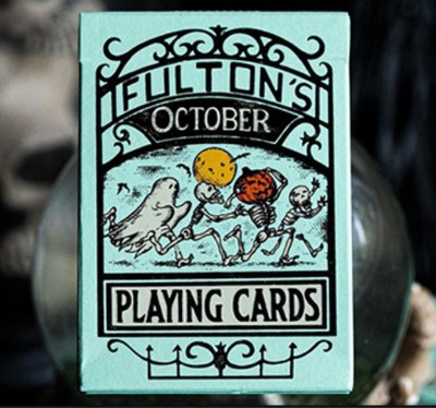 默默纸牌Fulton's October 富尔顿万圣节创意花切扑克牌收藏卡牌