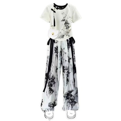 新中式时尚套装女夏季新